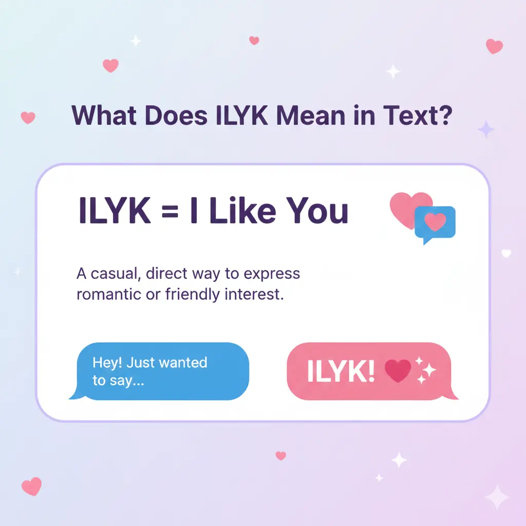 ILYK Meaning Explained: The Slang Everyone Is Using in 2025 💬