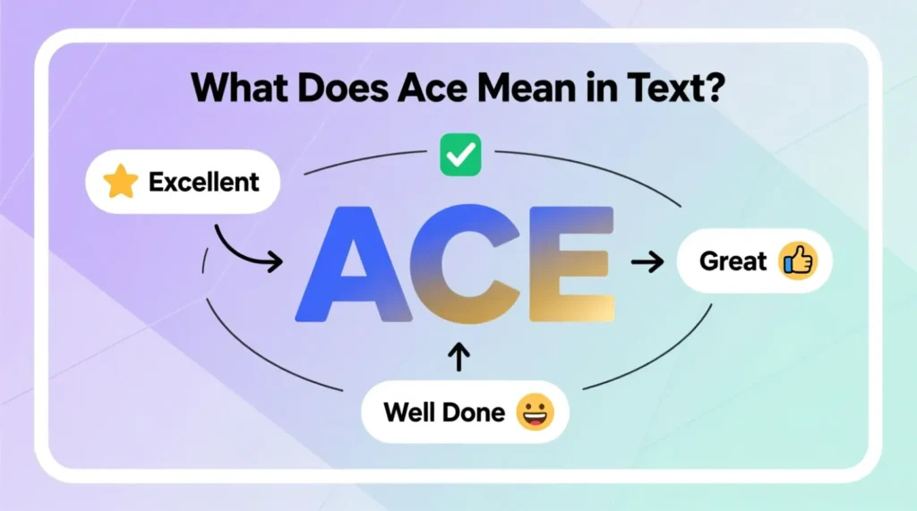 Ace Meaning in Text What It Really Means in Chats 🃏 For 2025